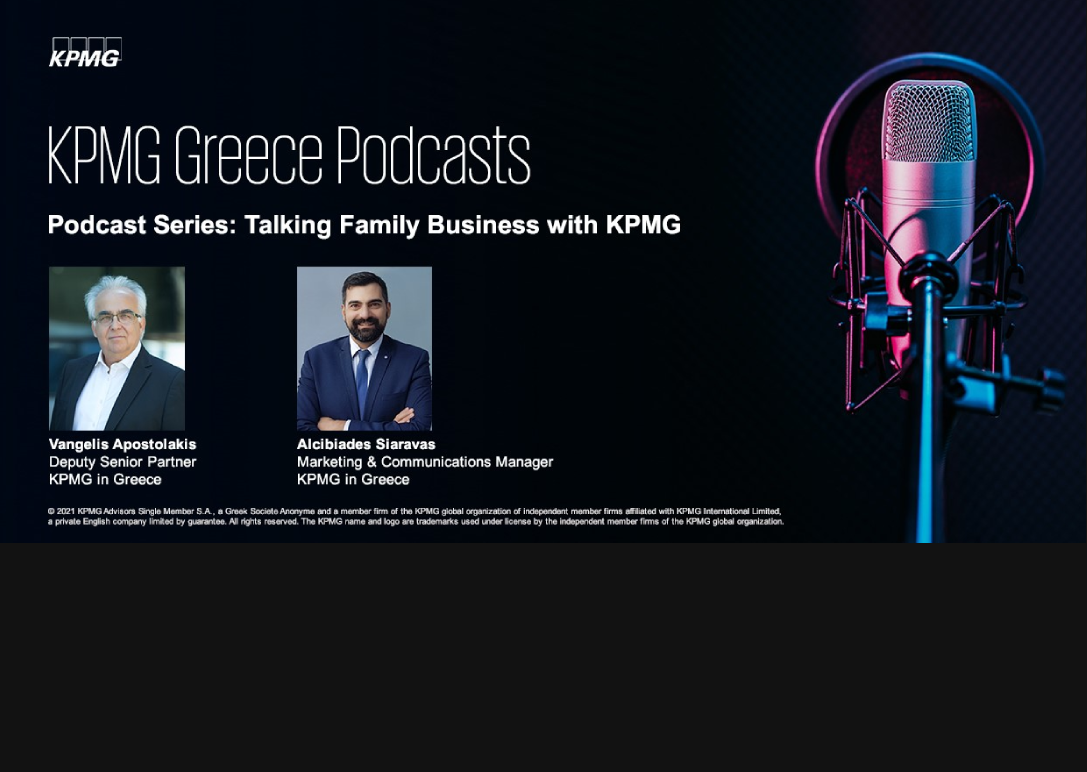 KPMG: H KPMG στην Ελλάδα λανσάρει το πρώτο της Podcast κανάλι, “KPMG ...